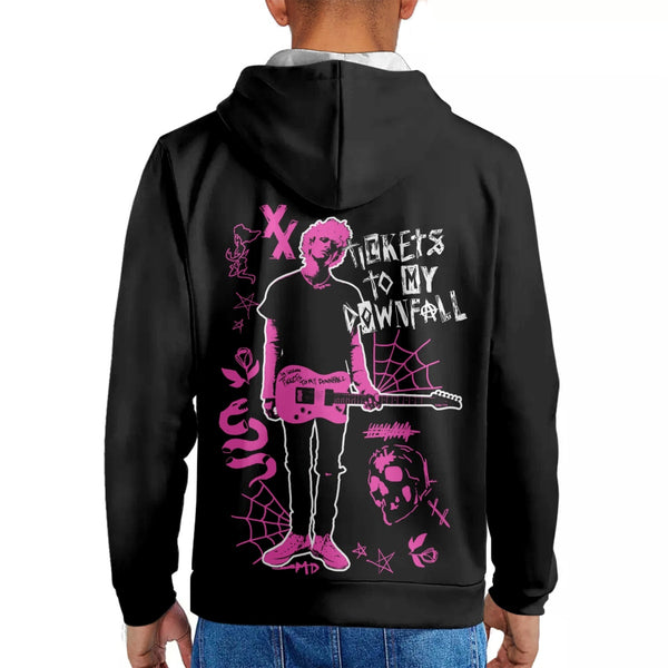 Machine Gun Kelly Custom All Over Print Casual Hoodie - noxfan