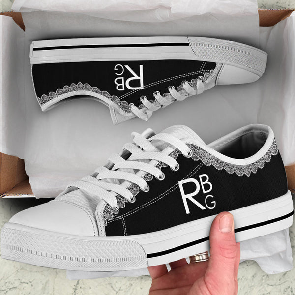 RBG Ruth Bader Ginsburg Canvas Shoes - noxfan