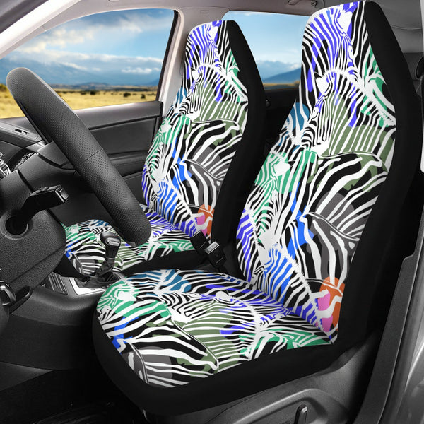 Shop Zebra Stripe Custom Car Seat Covers - noxfan